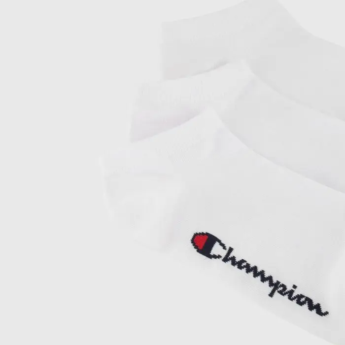 Low Cut Socks 3Pack White - Champion