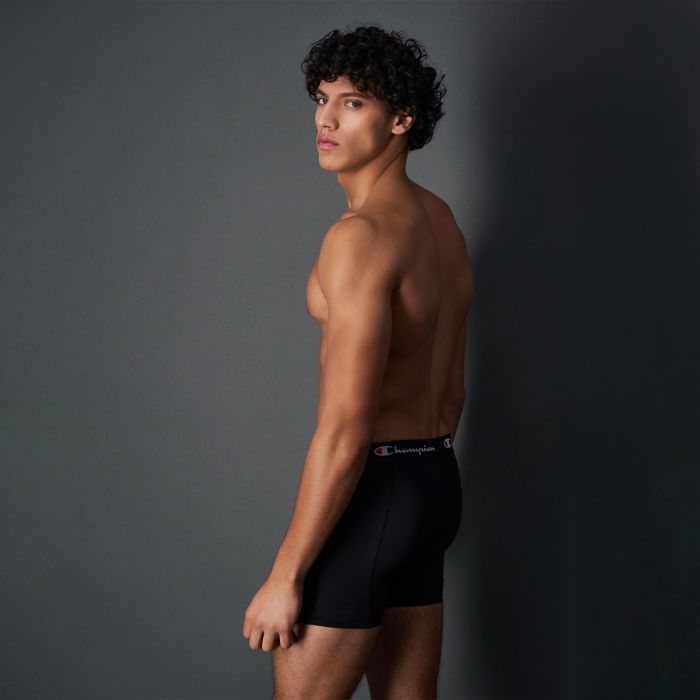 Men‘s Smooth Seam Boxers 2Pack Black - Champion