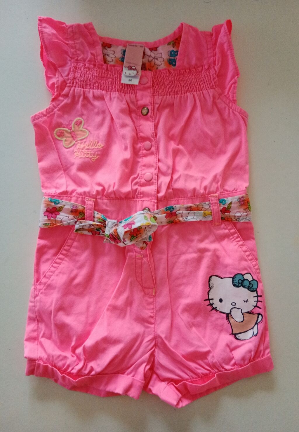 C&A Sanrio Hello Kitty   letnji kombinezon za bebe    Veličina 80