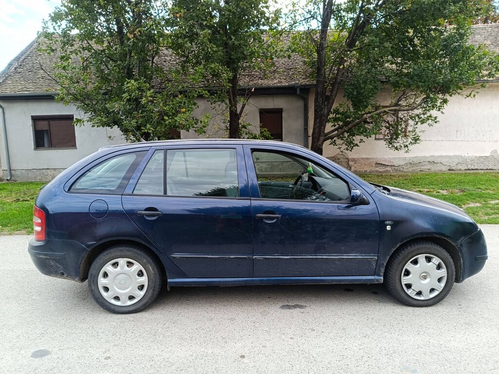 Skoda Fabia: 1.4 l | 2002 г. 200000 km. Minibus