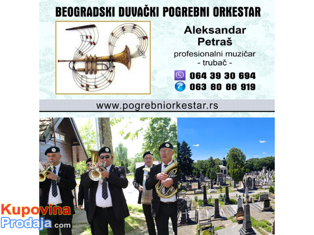 Trubači bleh muzika pogrebni orkestar za sahrane Srbija Beograd