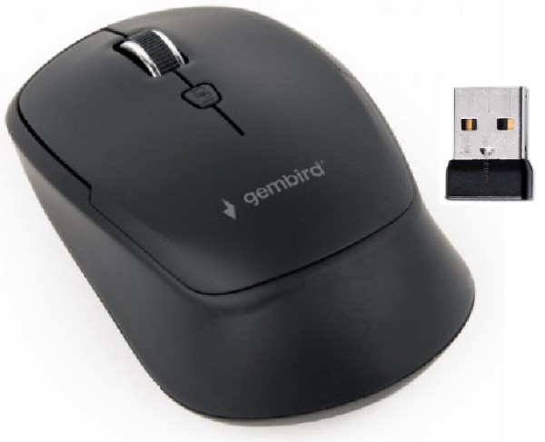 MUSW-4B-05 Wireless optical mouse, black