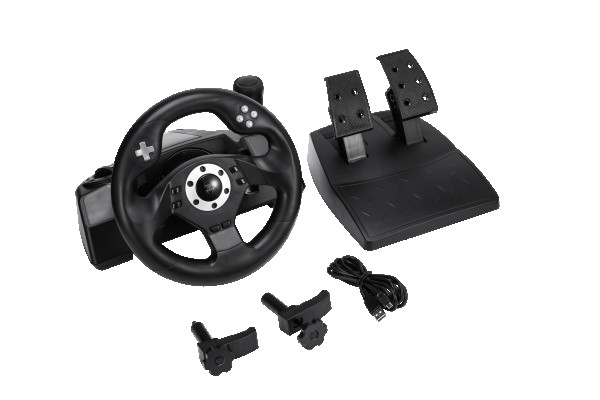 STR-M-40 **Gembird 7-in-1 RACEMASTER racing wheel (PC/PS3/PS4/XBOX360/XBOXONE/SWITCH/ANDROID)(5599)