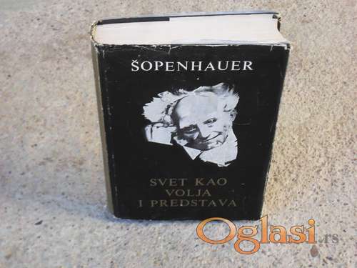 ŠopenHauer Svet kao Volja i Predstava