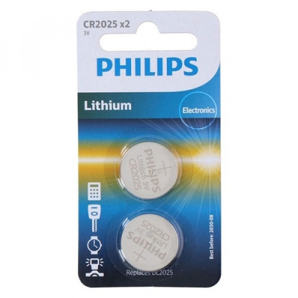 BATERIJA Philips CR2025 2 kom.