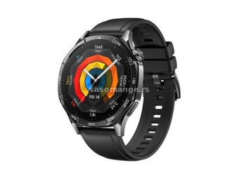 HUAWEI Watch GT5 46 mm Black Pametni sat + Poklon: Huawei FreeBuds SE 2 slušalice