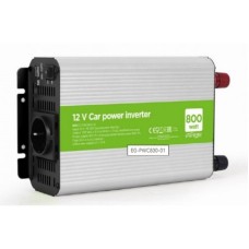 GEMBIRD EG-PWC800-01 12V Auto inverter DC/AC 800W+USB port