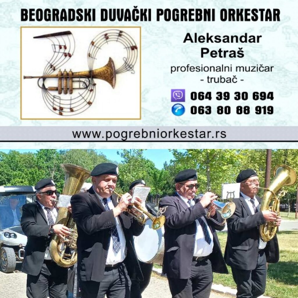 Zvanični pogrebni orkestar za sahrane Beograd trubači