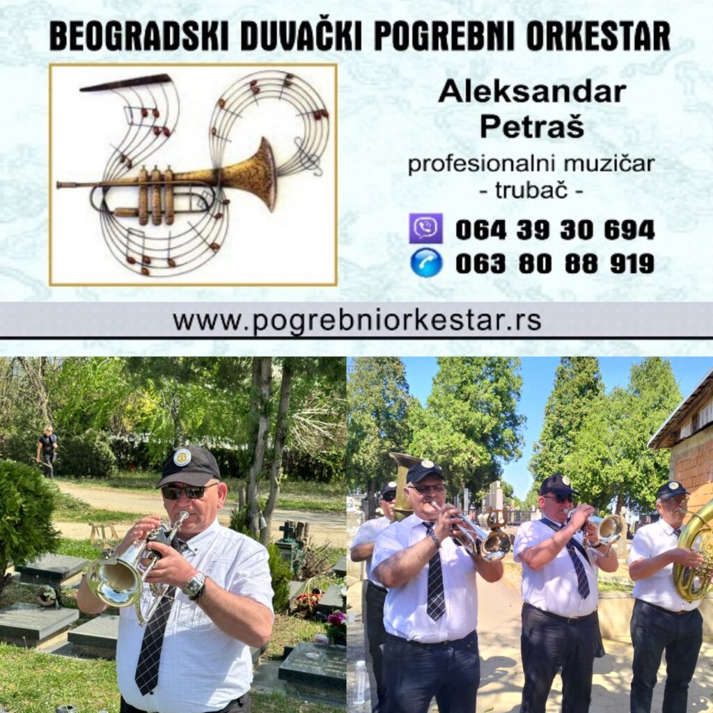 Trubači orkestar muzika za sahrane Šabac pogrebi