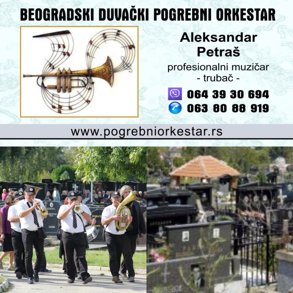 Trubači pleh muzika orkestar za sahrane Obrenovac