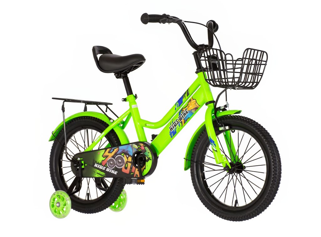 KIDS BIKE MUSIC ZELENA 16 2024