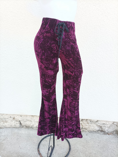 Killstar Plišane Borde Pantalone S/M