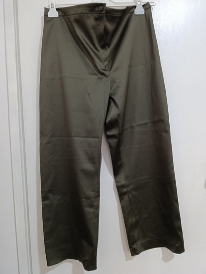 Vintage maslinaste pantalone 42 RASPRODAJA