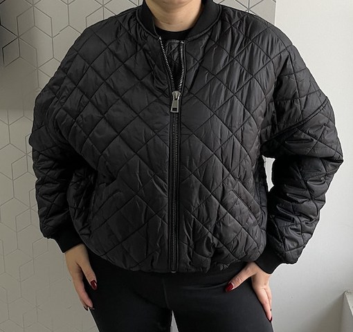 Crna zarina bomber jakna