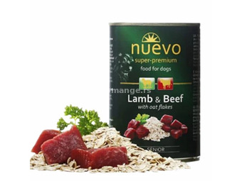 Nuevo Senior jagnjetina, govedina, ovsene pahuljice za pse 800g