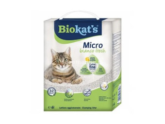 BIOKAT S MICRO BIANCO FRESH POSIP ZA MACKE 6LT