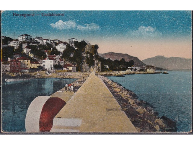 Kraljevina YU Crna Gora 1925 Herceg Novi razglednica