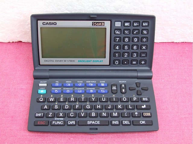 Casio Digital Diary SF-5780E 256KB digitalni dnevnik