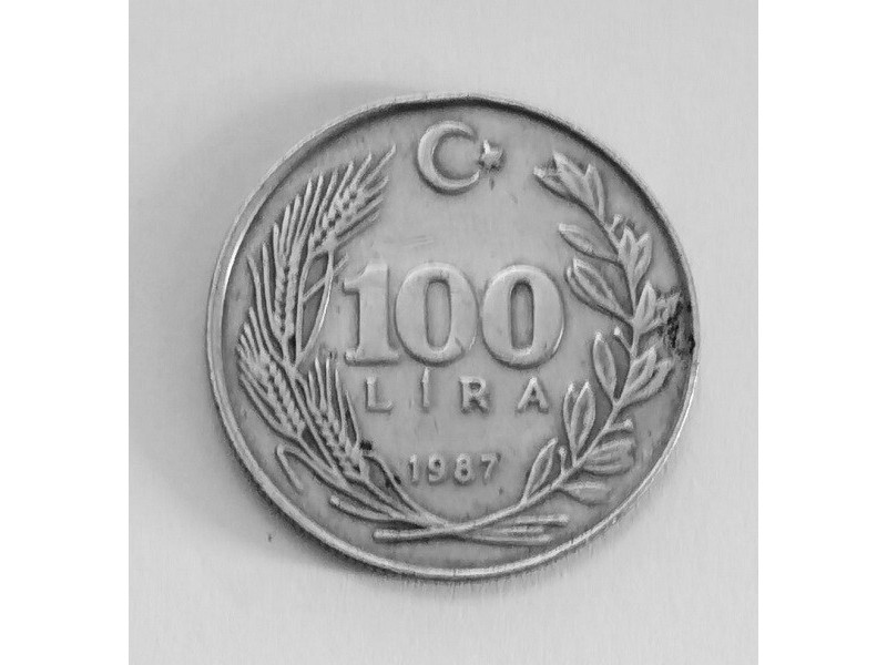 ** TURSKA - 100 LIRA 1987. **