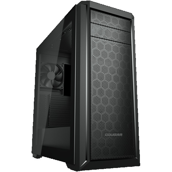 COUGAR | MX330-G Pro | PC Case | Mid Tower Mesh Front Panel 1 x 120mm Fan TG Left Panel ( CGR-MX330-G PRO )