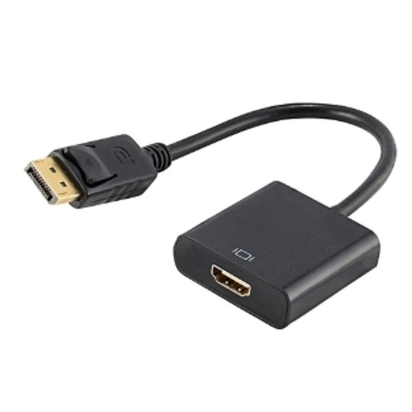 Adapter LINKOM DisplayPort (M) - HDMI (F) crni