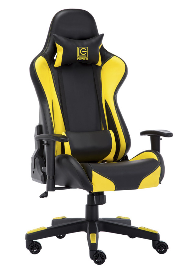 GAMING STOLICA LC Power LC-GC-600BY Gaming Chair Black/Yellow