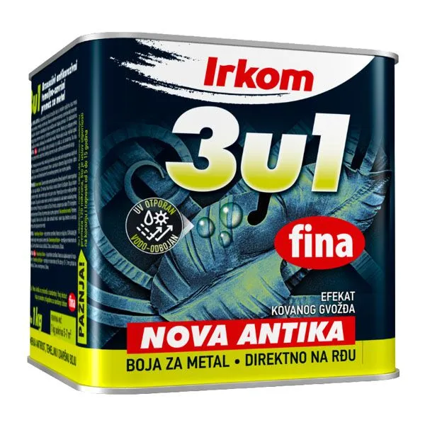 Irkom 3u1 Antika fina više boja