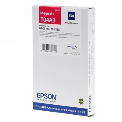 EPSON WF-C8190 / WF-C8690 Ink Cartridge XXL Magenta, C13T04A340