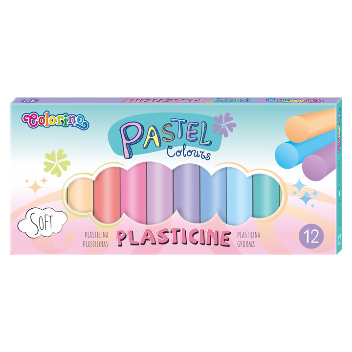 Colorino pastelni set gline za modeliranje