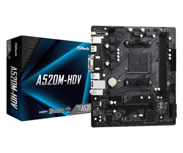 MBO AM4 ASRock A520M-HDV