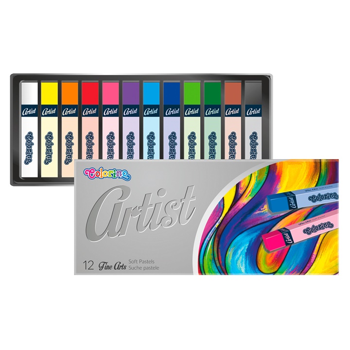 Colorino Artist Skuare Dri Pastels - set od 12 komada