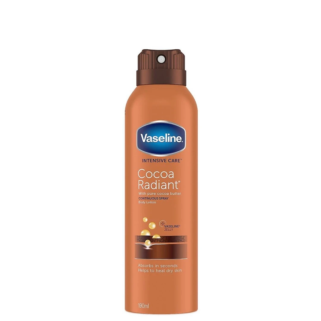 VASELINE LOSION U SPREJU 190ML HIDRATANTAN COCOA RADIANT