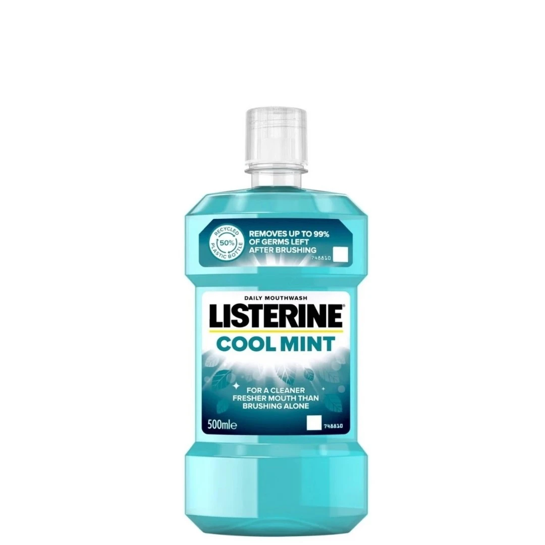 LISTERINE TEČNOST 500ML COOL MINT