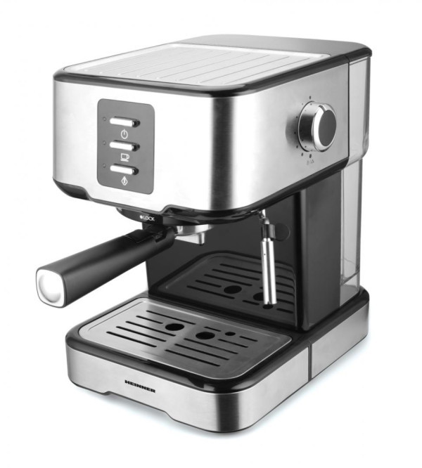 Espresso aparat HEINNER Brasillo HEM-850IXBK 15bar1,5lInox