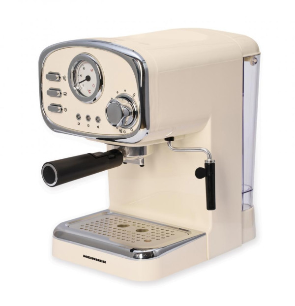 Espresso aparat HEINNER Retro HEM-1100CR 15bar1,25l