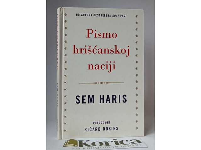 PISMO HRIŠĆANSKOJ NACIJI: Sem Haris