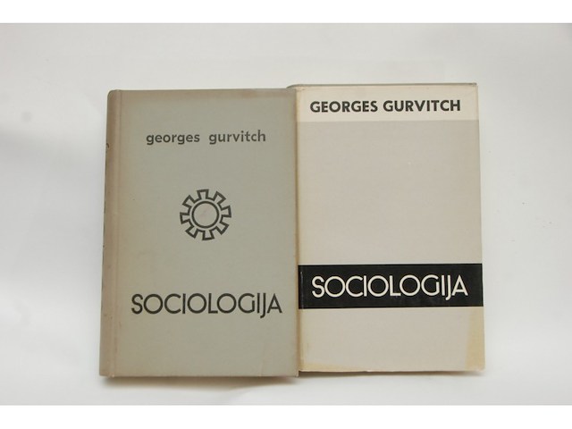 Sociologija I i II - Georges Gurvitch