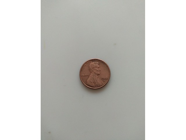 One cent USA D 1980.