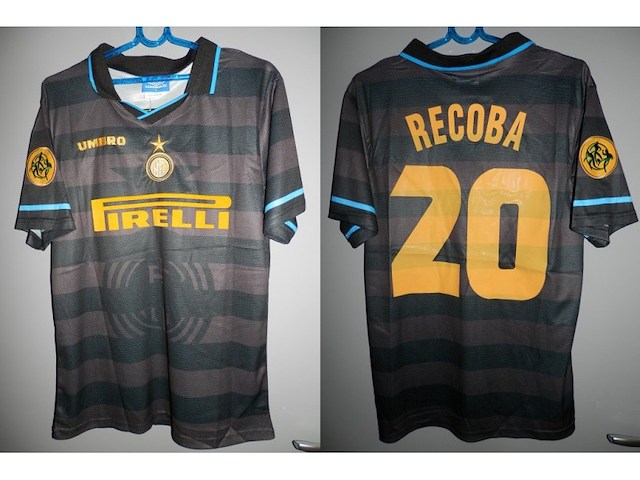 Inter dres 1997-98 Alvaro Recoba 20 (Finale Kupa UEFA)