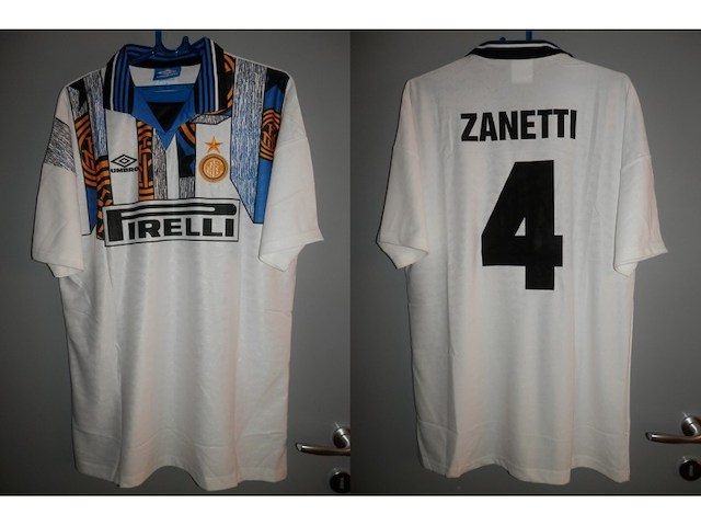 Inter dres 1995-96 Javier Zanetti 4 (Gostujući dres)