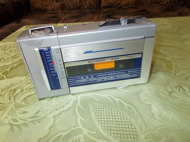 E.S.C Professional 2000 Stereo Radio Cassetten Recorder