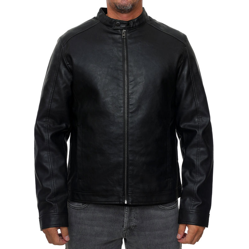 Muška jakna Jack&Jones Fake Leather Jacket