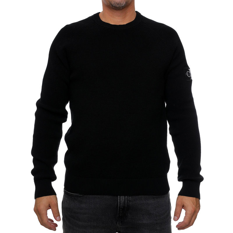 Muški džemper Calvin Klein Badge Easy Sweater