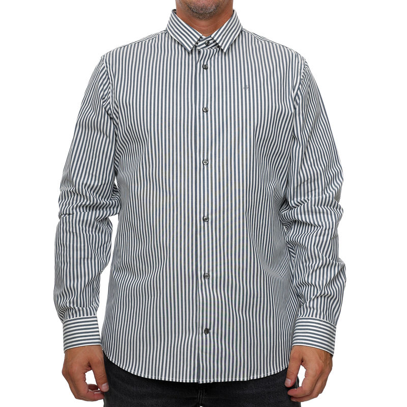 Muška košulja Calvin Klein Poplin Stretch Stripe Shirt