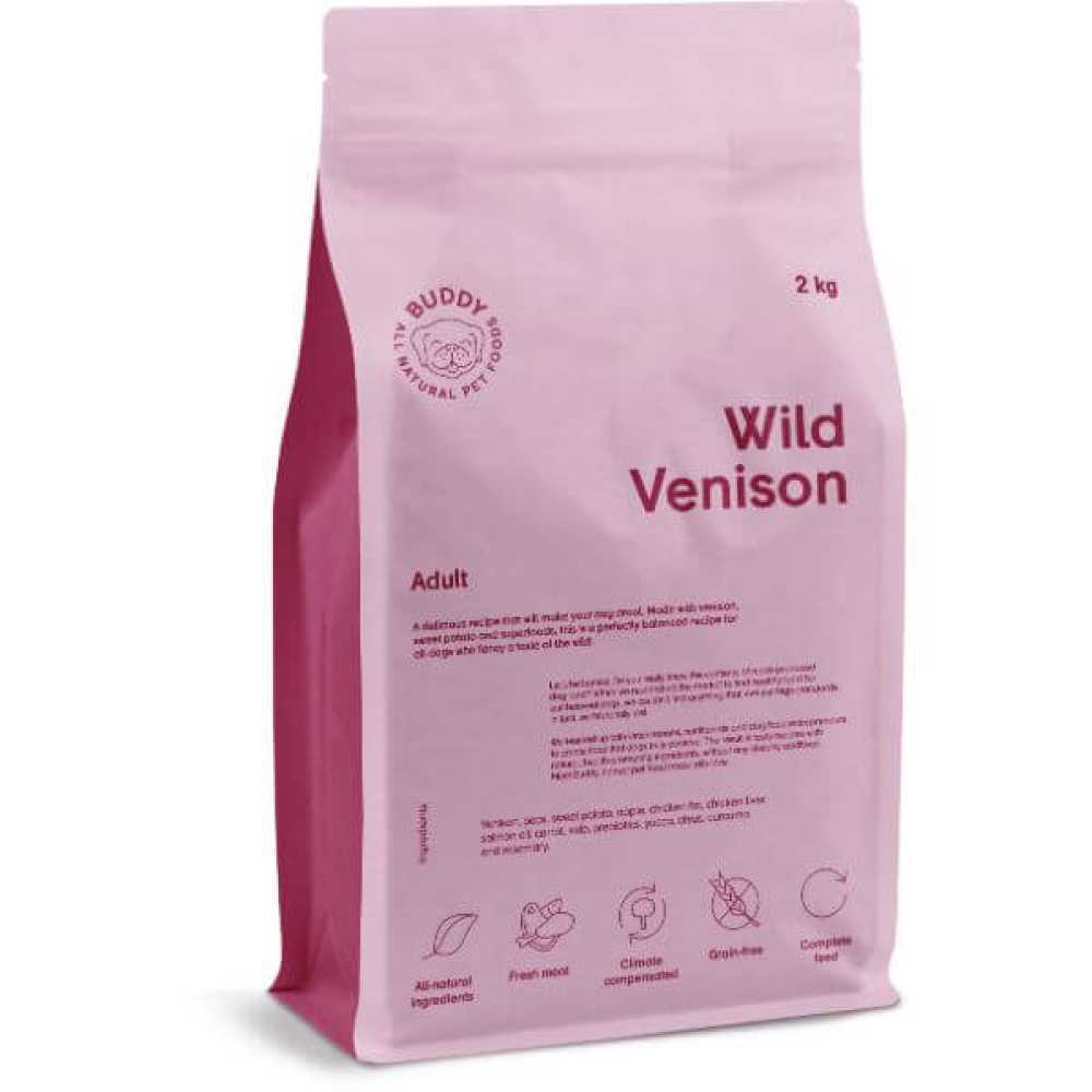 Buddy hrana za pse Wild venison - Divljač 2kg