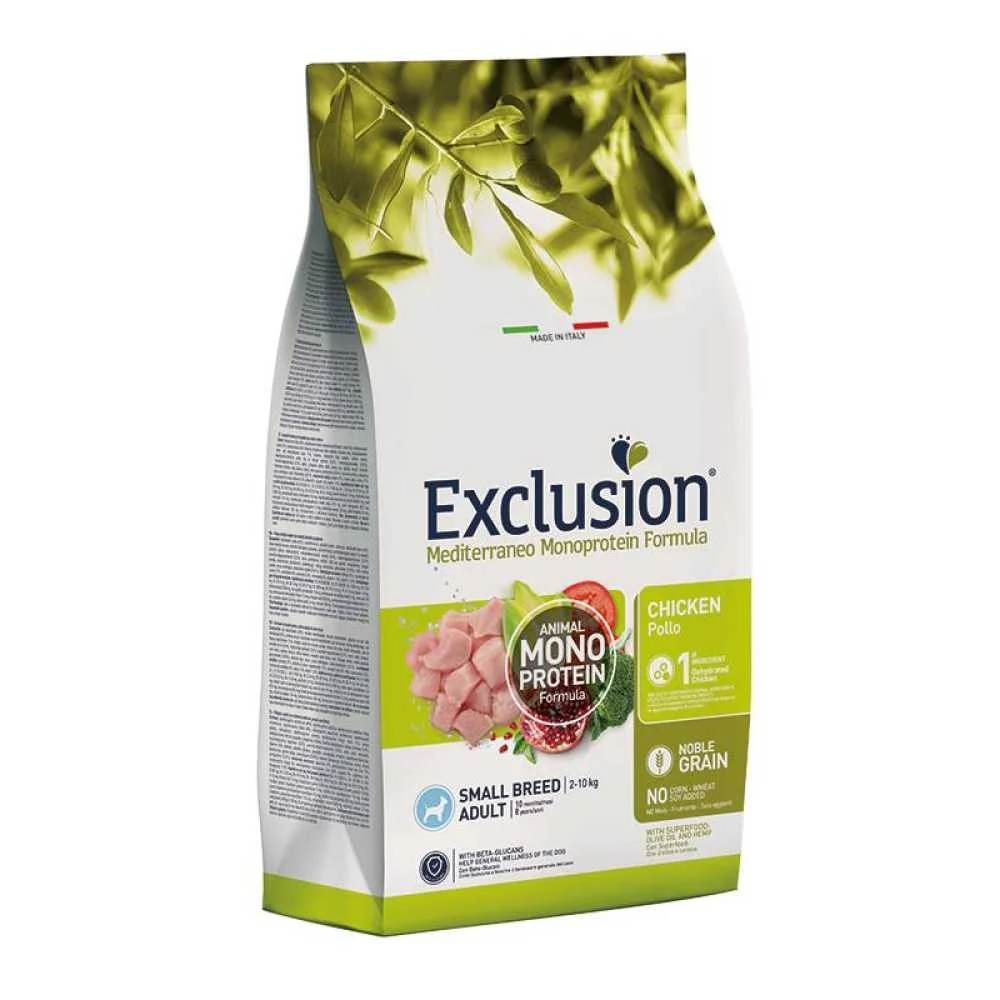 Exclusion Monoprotein hrana za pse Adult Mini - Piletina 7kg