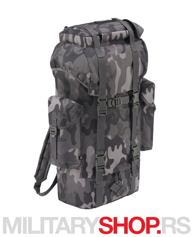 Ranac za kampovanje 65l Brandit Gray Camo