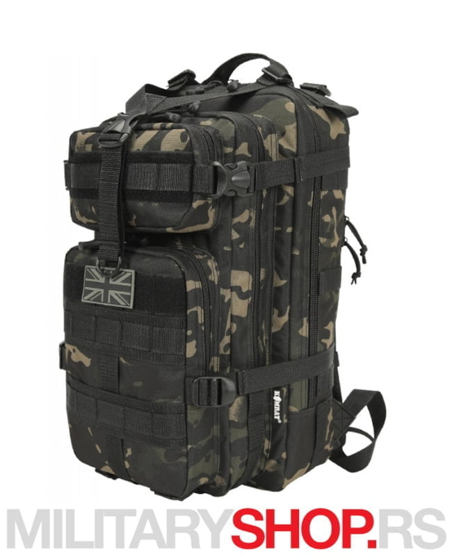 Tamno-maskirni ranac KombatUK Stealth Pack 25l