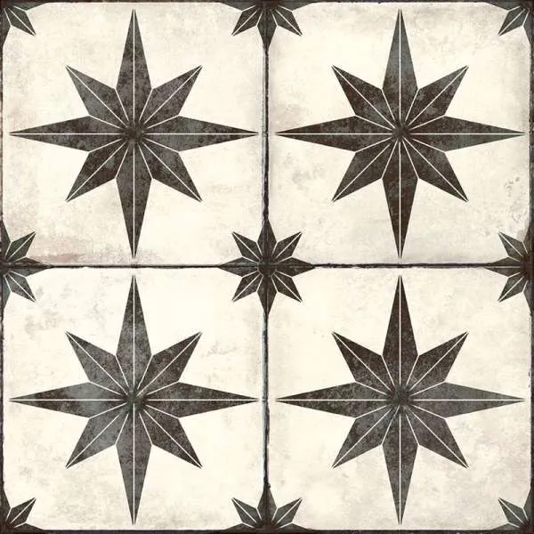 Star Black 45x45cm