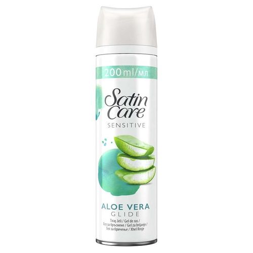 Gillette Venus Satin Care Sensitive Aloe Vera gel za brijanje 200ml